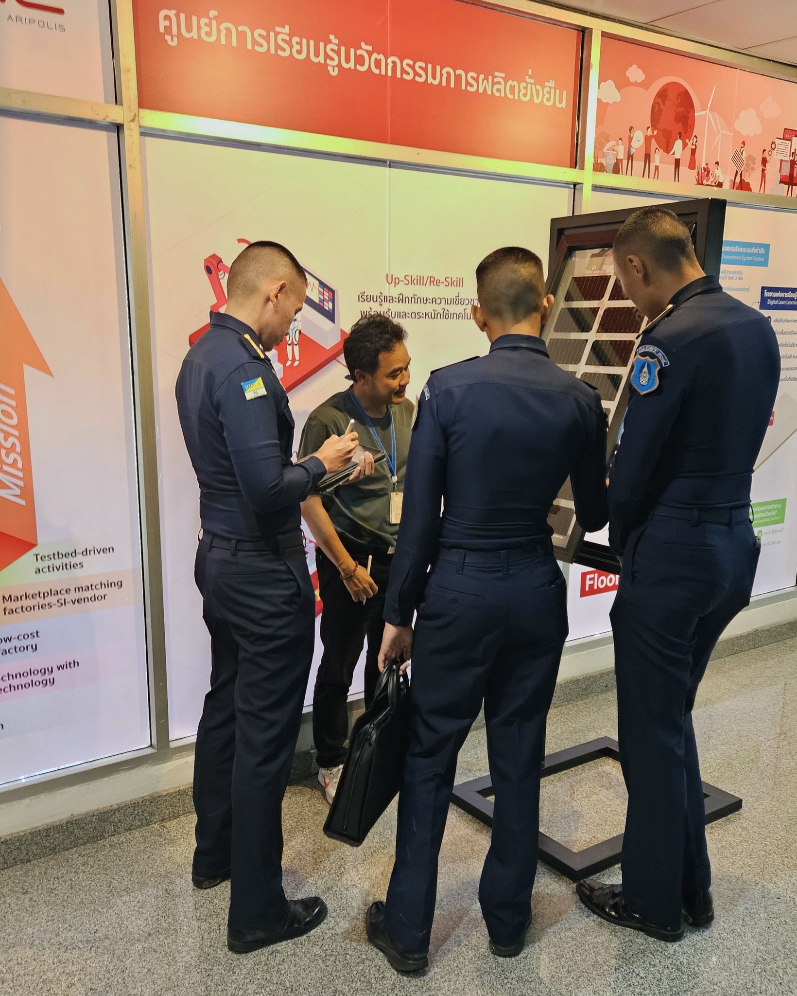 ENTEC hosts laboratory visit for Navaminda Kasatriyadhiraj Royal Air ...